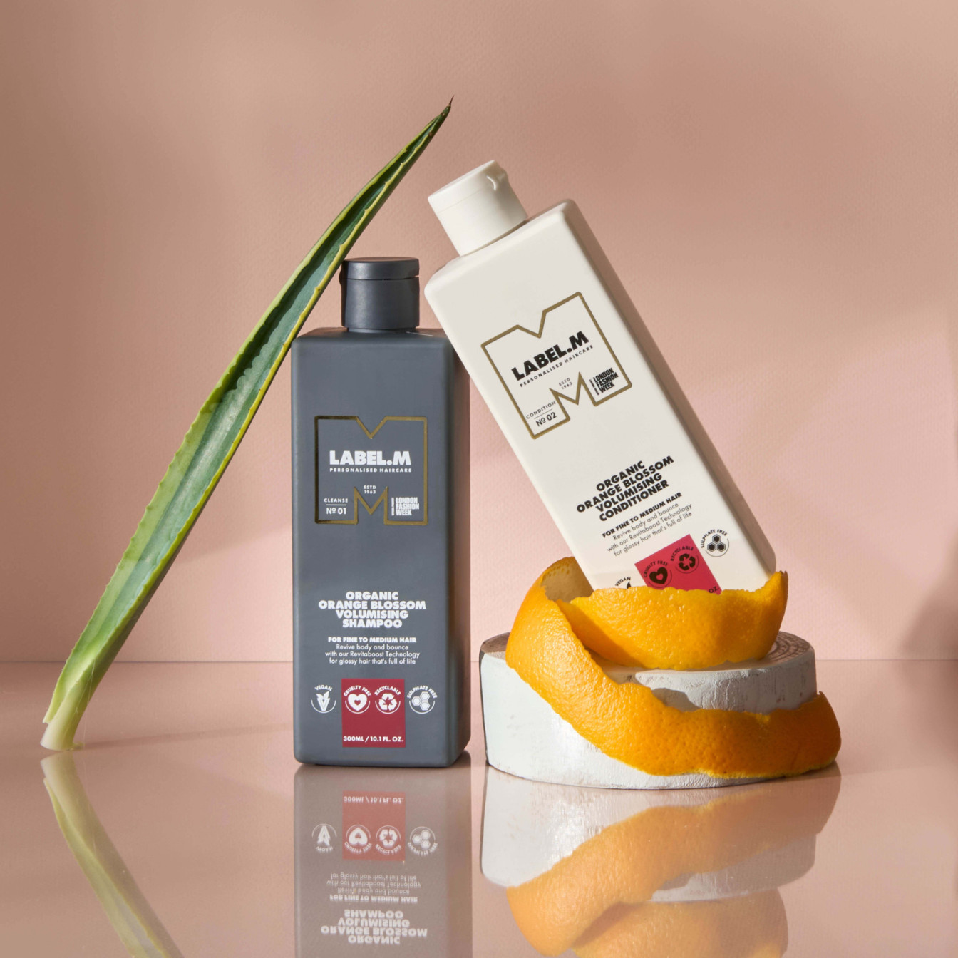 LABEL.M Organic Orange Blossom Volumising Shampoo